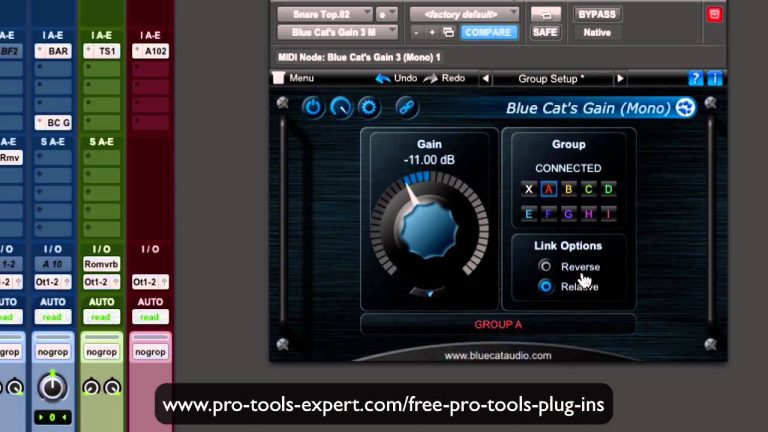 Blue Cat’s Gain Suite – Free Gain Control VST Plugin