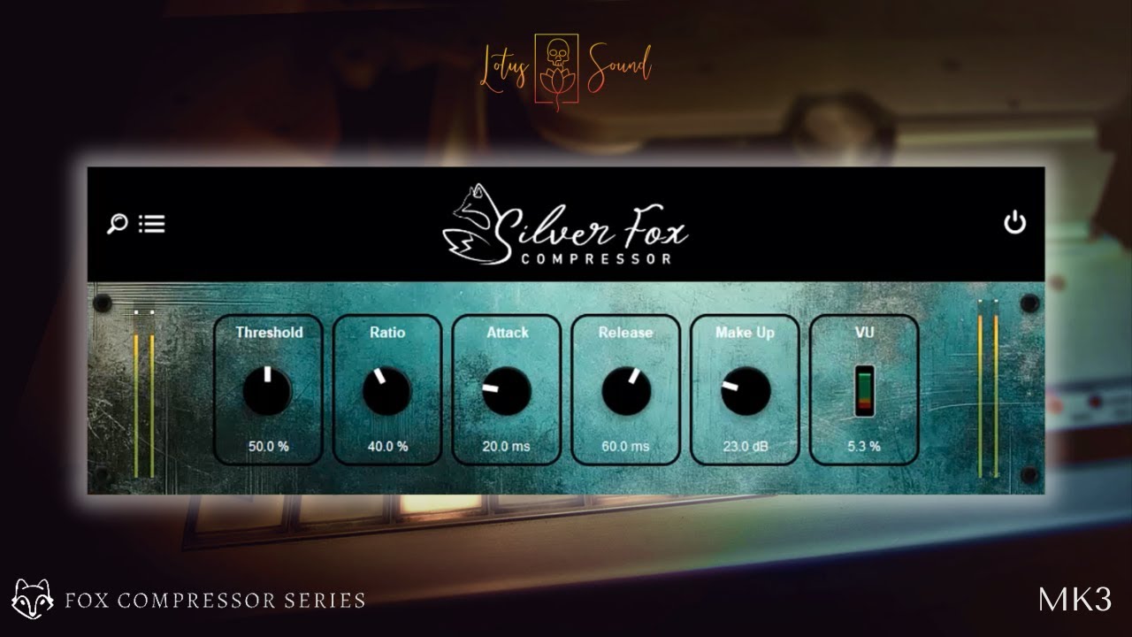 Silver Fox MK2 – Free VCA Compressor Plugin