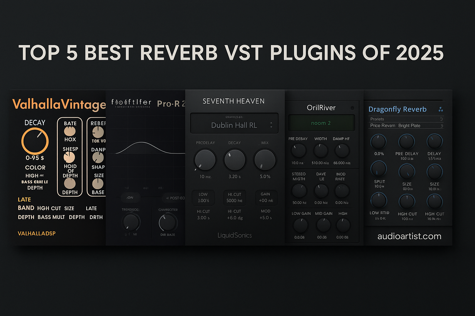 Top 5 Best Reverb VST Plugins 2025 (Free & Paid)
